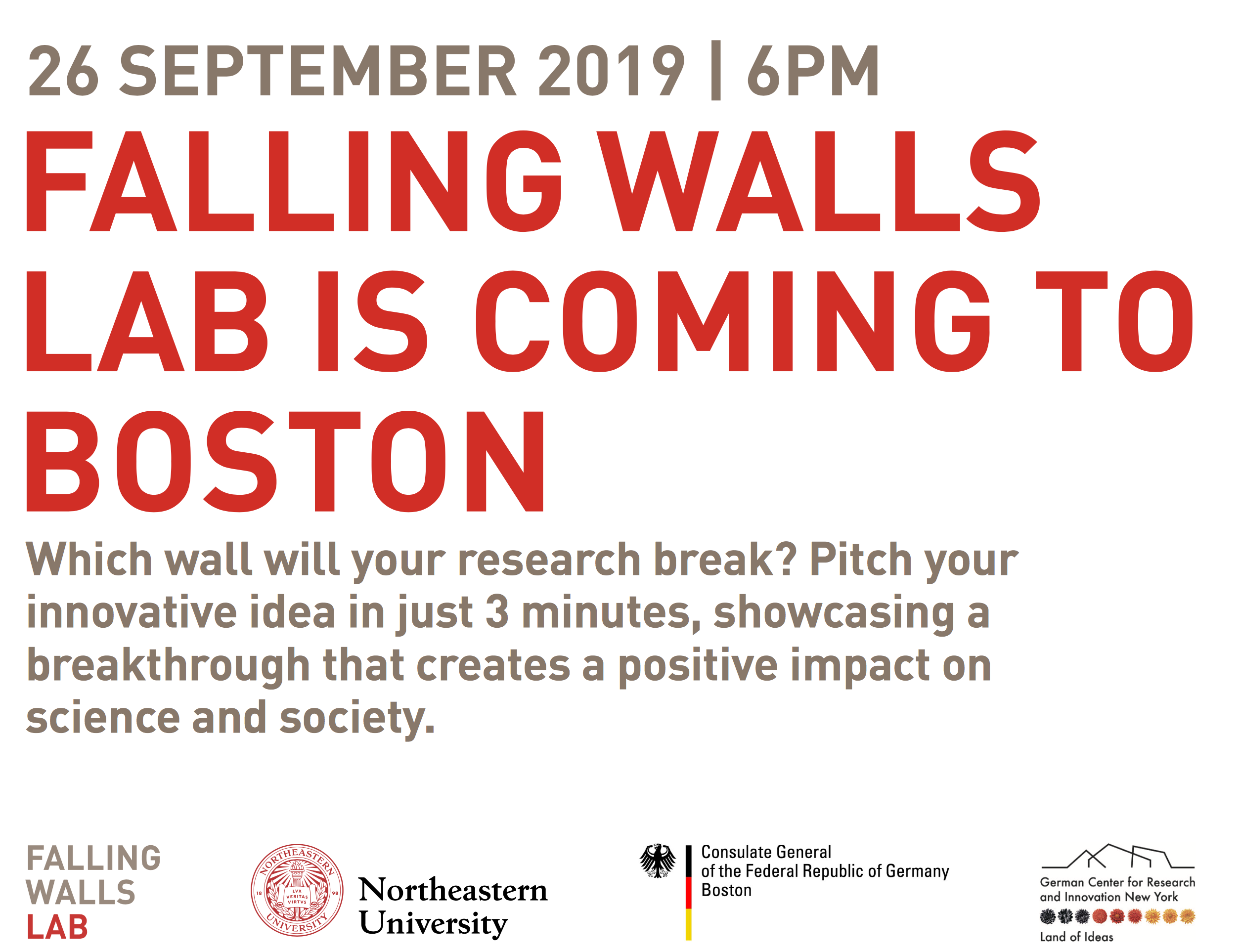 Pitch Your Idea at Falling Walls Lab in Boston, September 26 | EUROBIZ